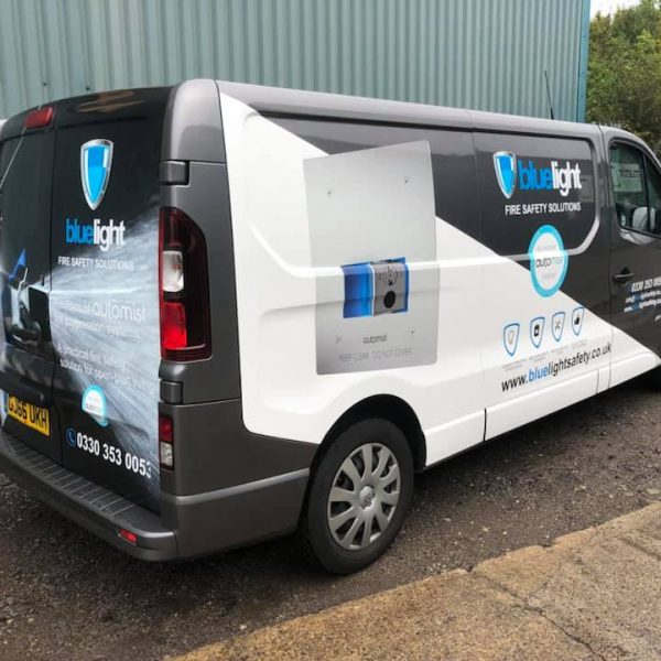 Vehicle graphics for commercial fleets by Trinity Installations